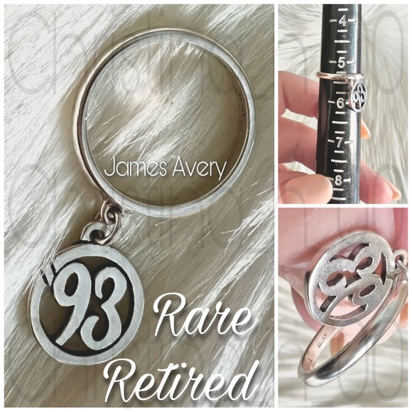 James Avery | Jewelry | James Avery93 993 Dangle Ring Rare Birthday ...